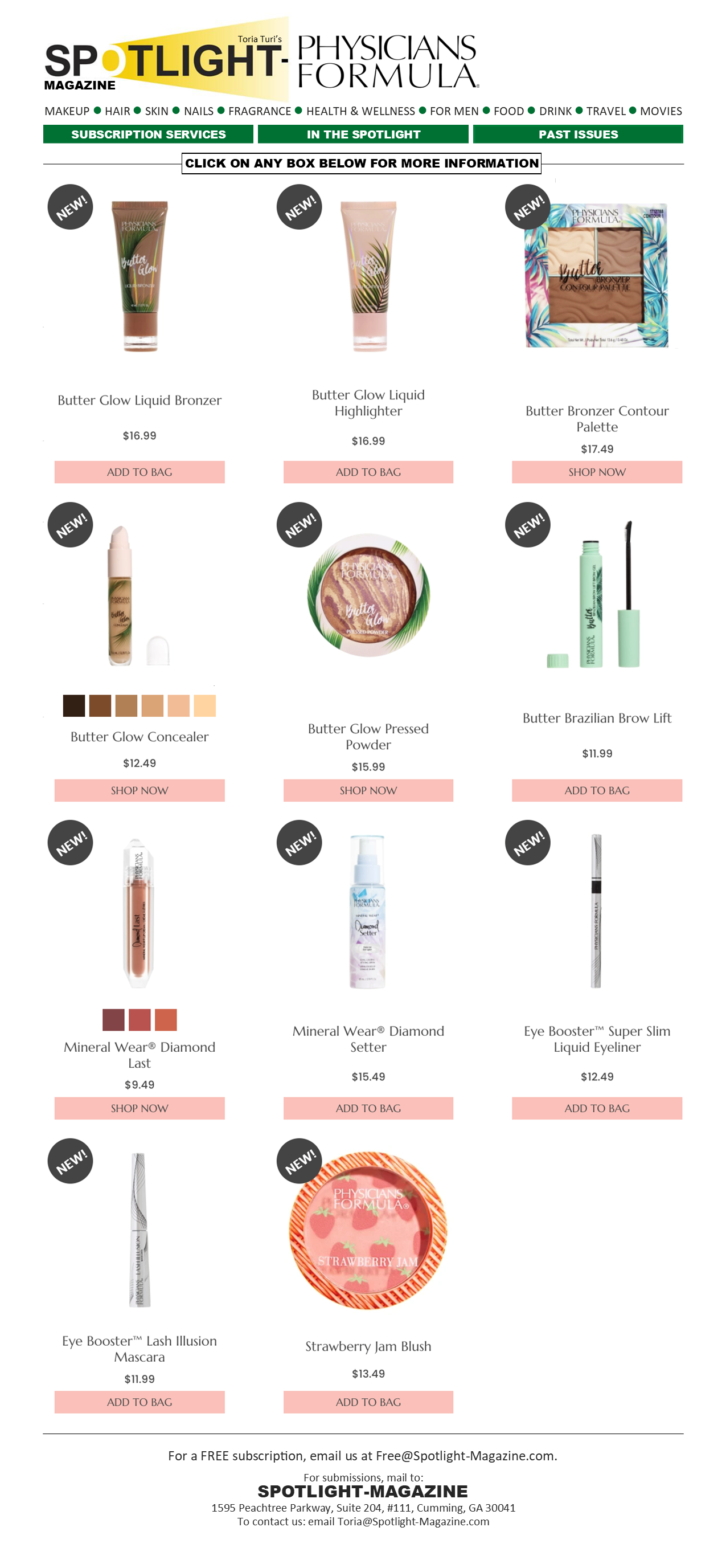 Spotlight-Magazine | Physicians Formula